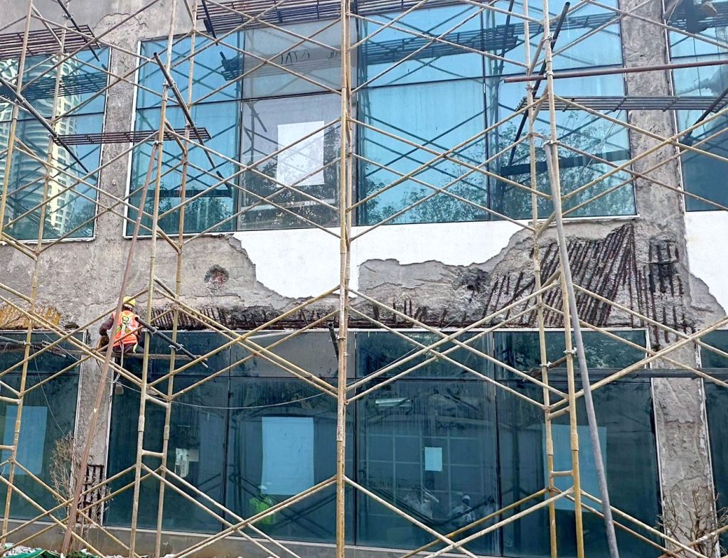 Structural Repair Commercial Building - Pioneer Conss